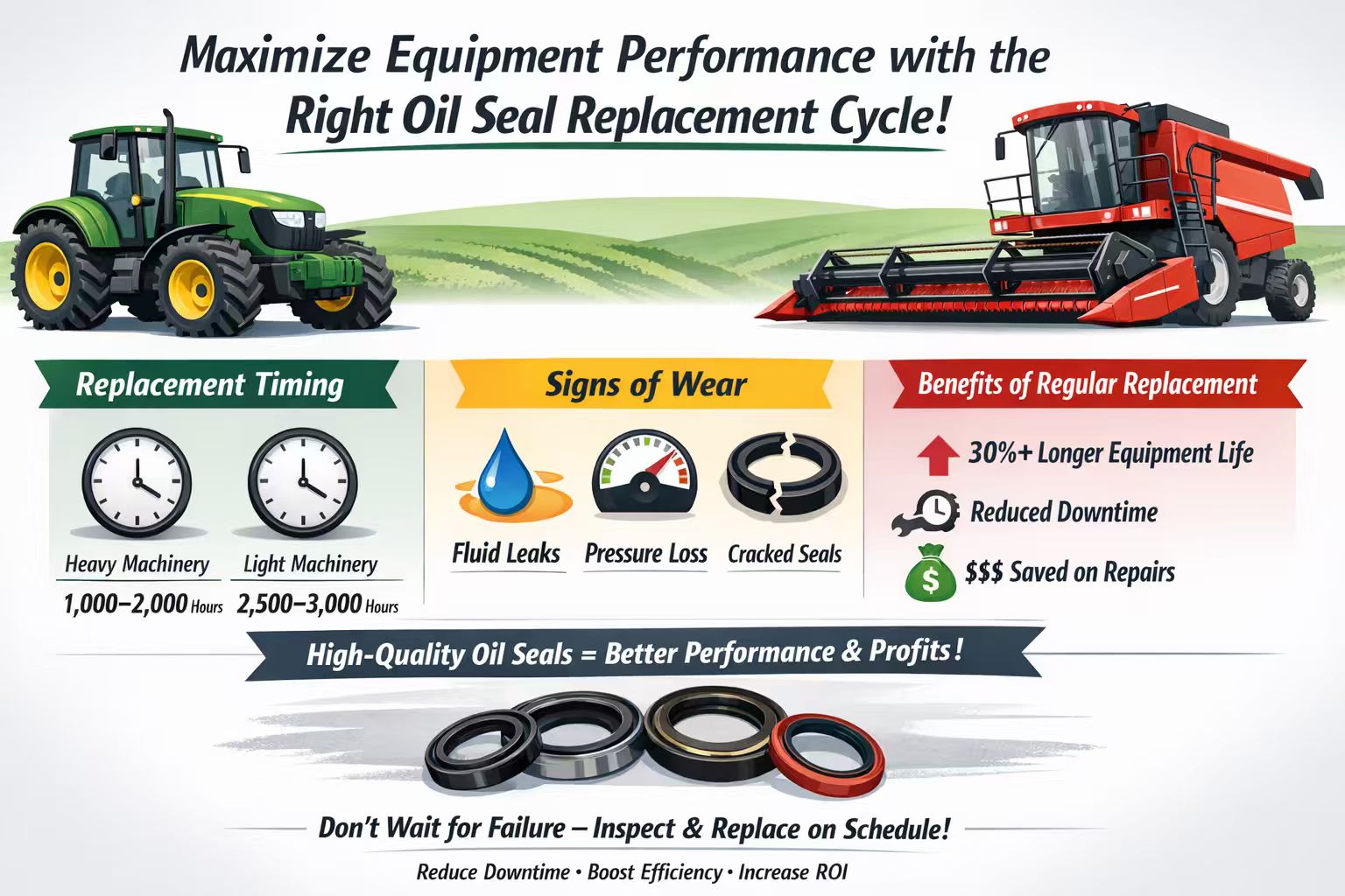 Common Issues with Oil Seals in Agricultural Hydraulic Systems and How ...