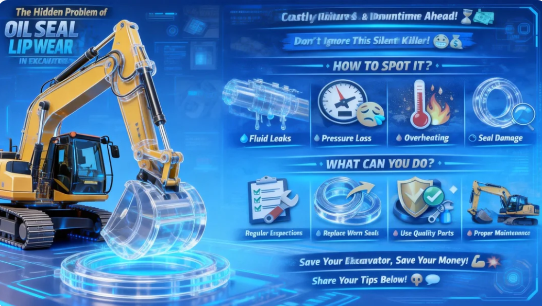 Continuous Excavator Operation with High-Pressure Seals in Housing Project