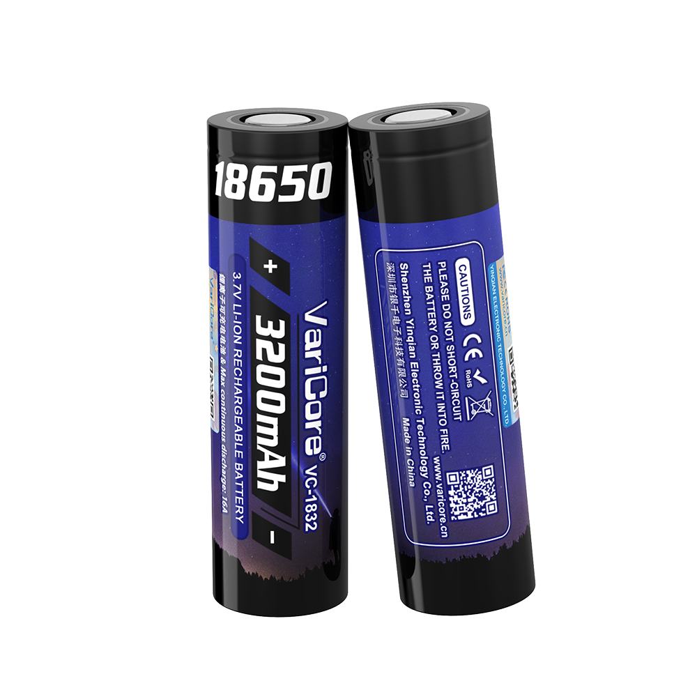 VariCore VC-1832 Li-ion 3.7V 3200mAh 18650 Battery