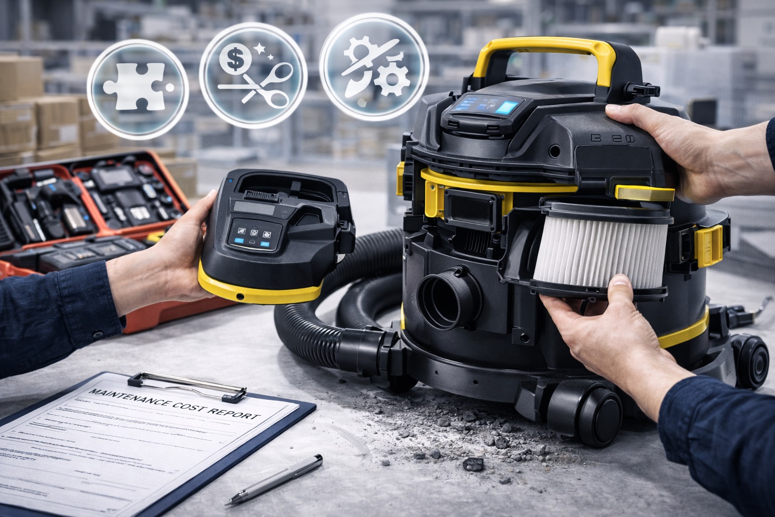 How Modular Design Cuts Maintenance Costs in Commercial Vacuums ...