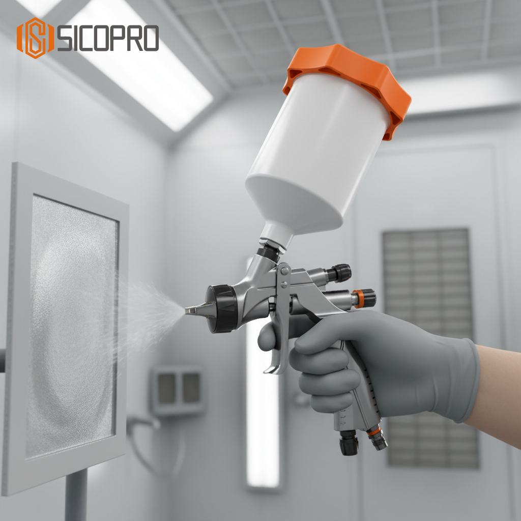 LVLP Spray Gun SK-200 - Furniture Wood Finishing