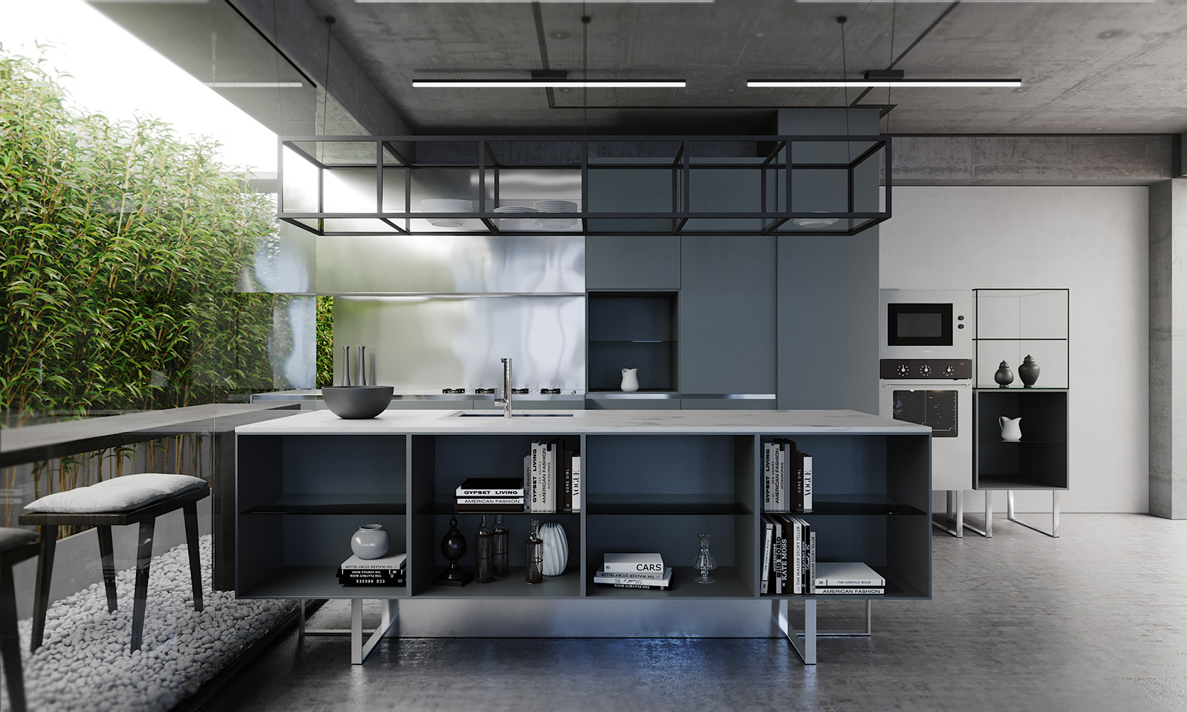 Defining Spaces with Luxury Modern Custom Kitchen Design