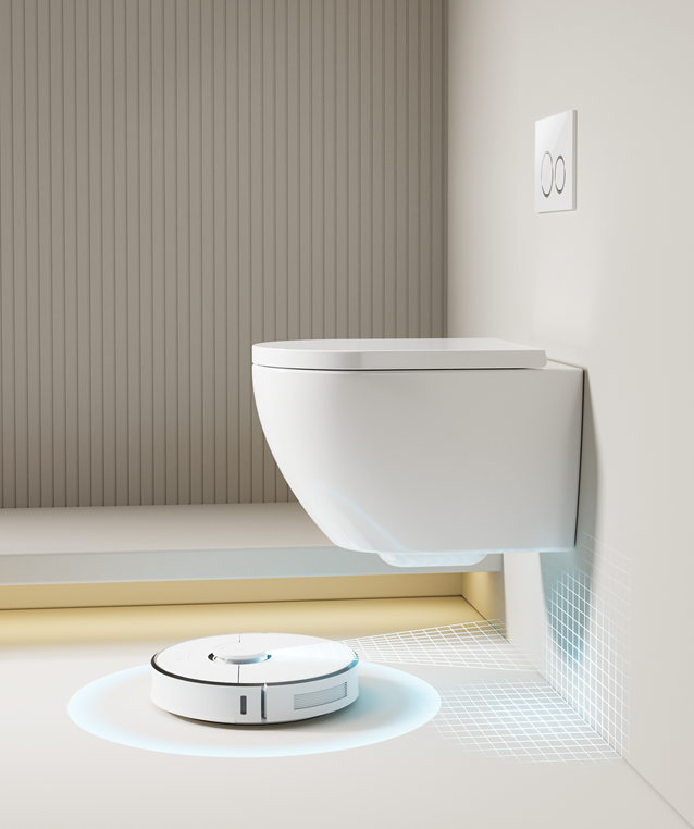 Tornado Skyl Vægophængt Toilet | Model 2416D | Moderne Design