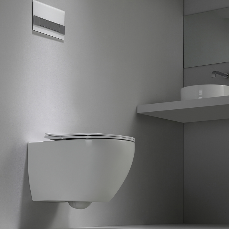 Tornado Skyl Vægophængt Toilet | Model 2416D | Moderne Design