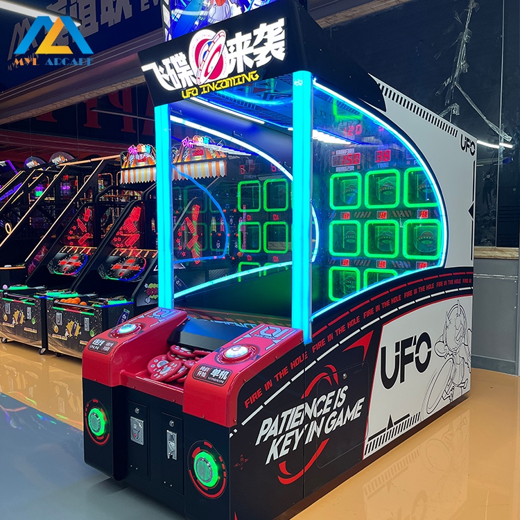 Types of Arcade Machines with Light-Based Targets and Toss Mechanisms