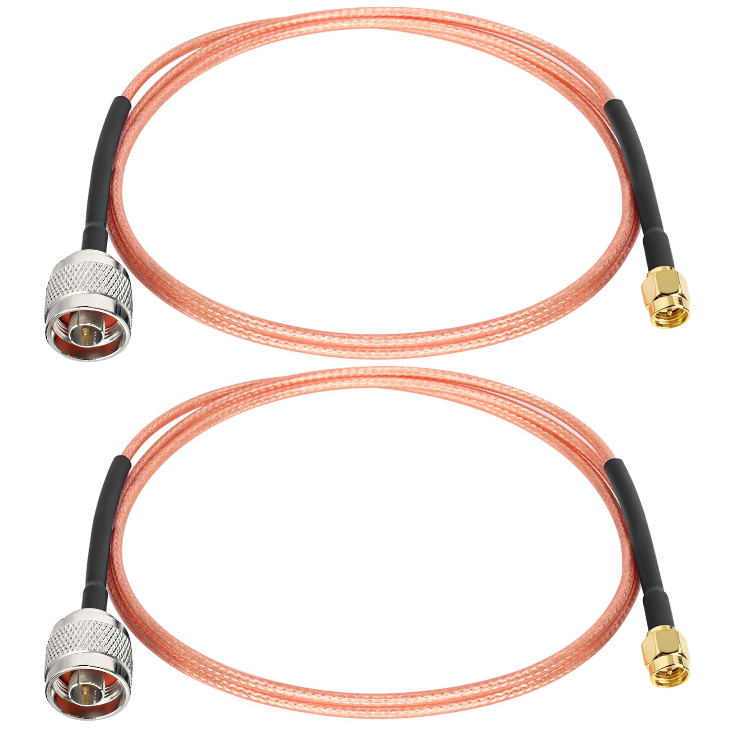 RG316 N male to sma male jumper shielded cable