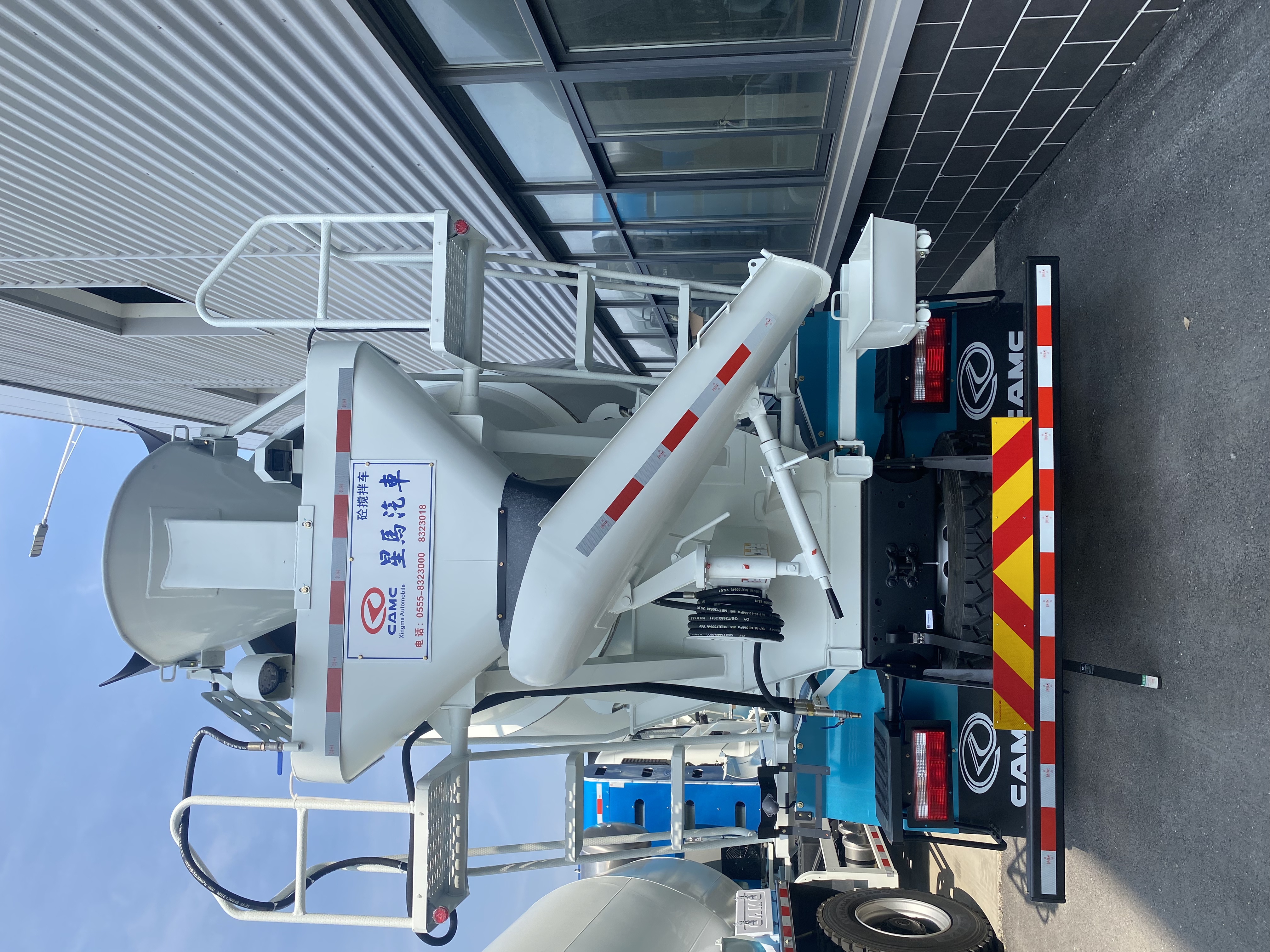 CAMC H7 CNG Mixer Trucks