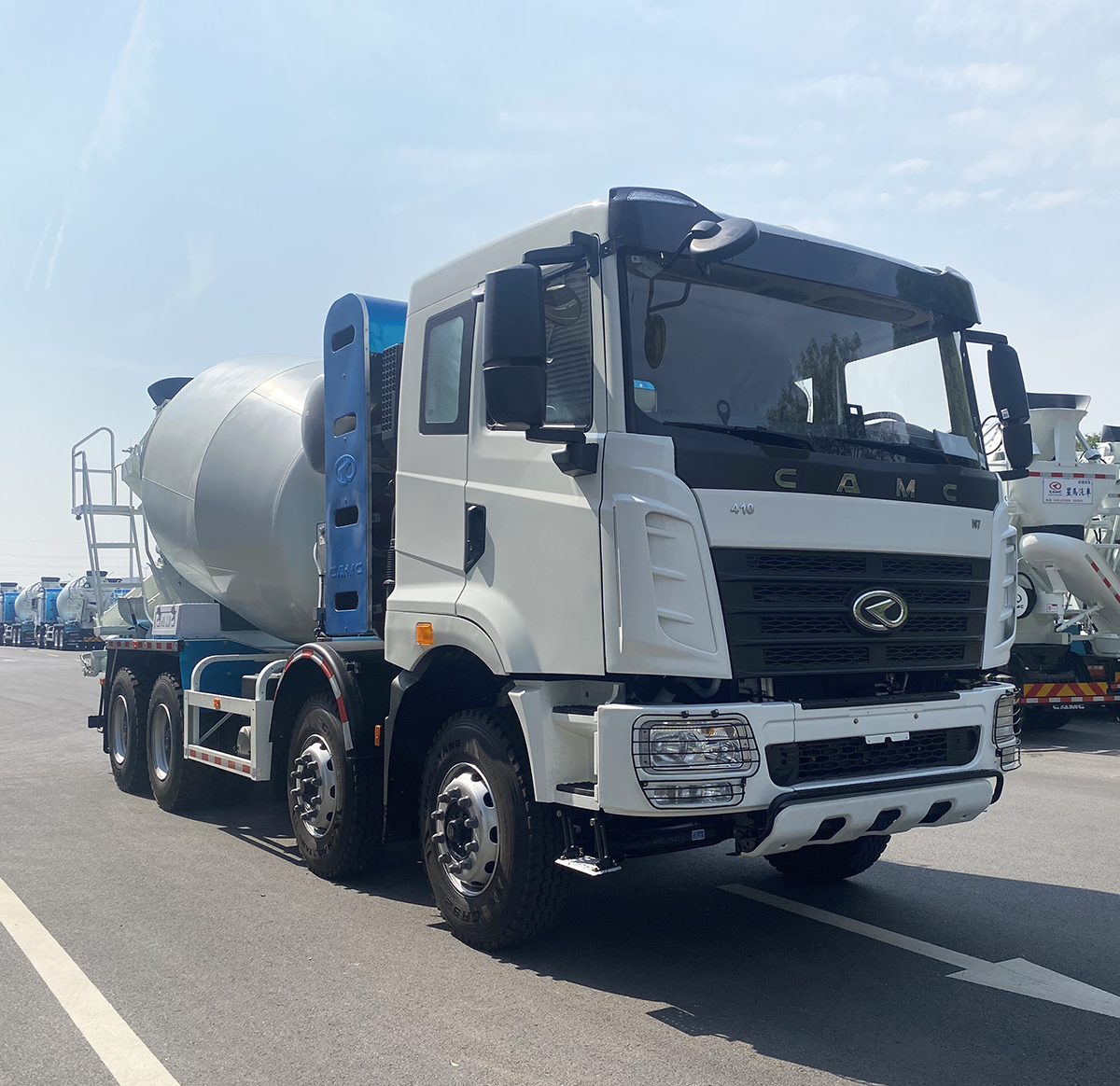 CAMC H7 CNG Mixer Trucks