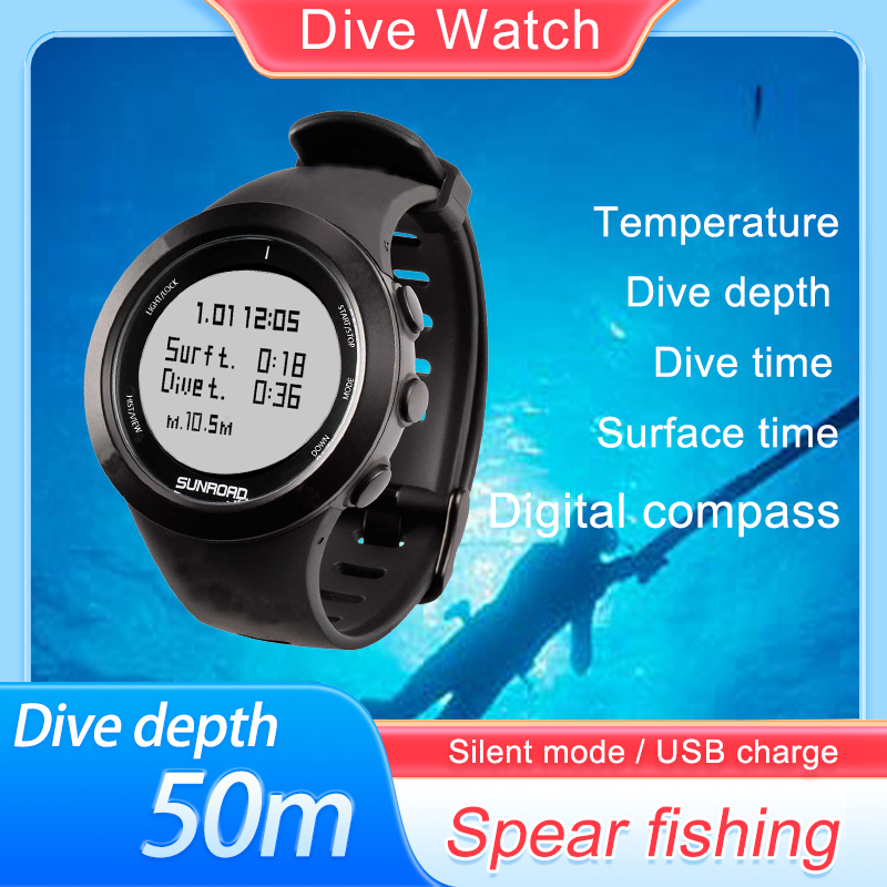 Sunroad Dive watch D5
