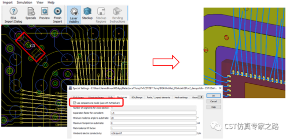 CST 2023版本介绍：EDA导入新功能